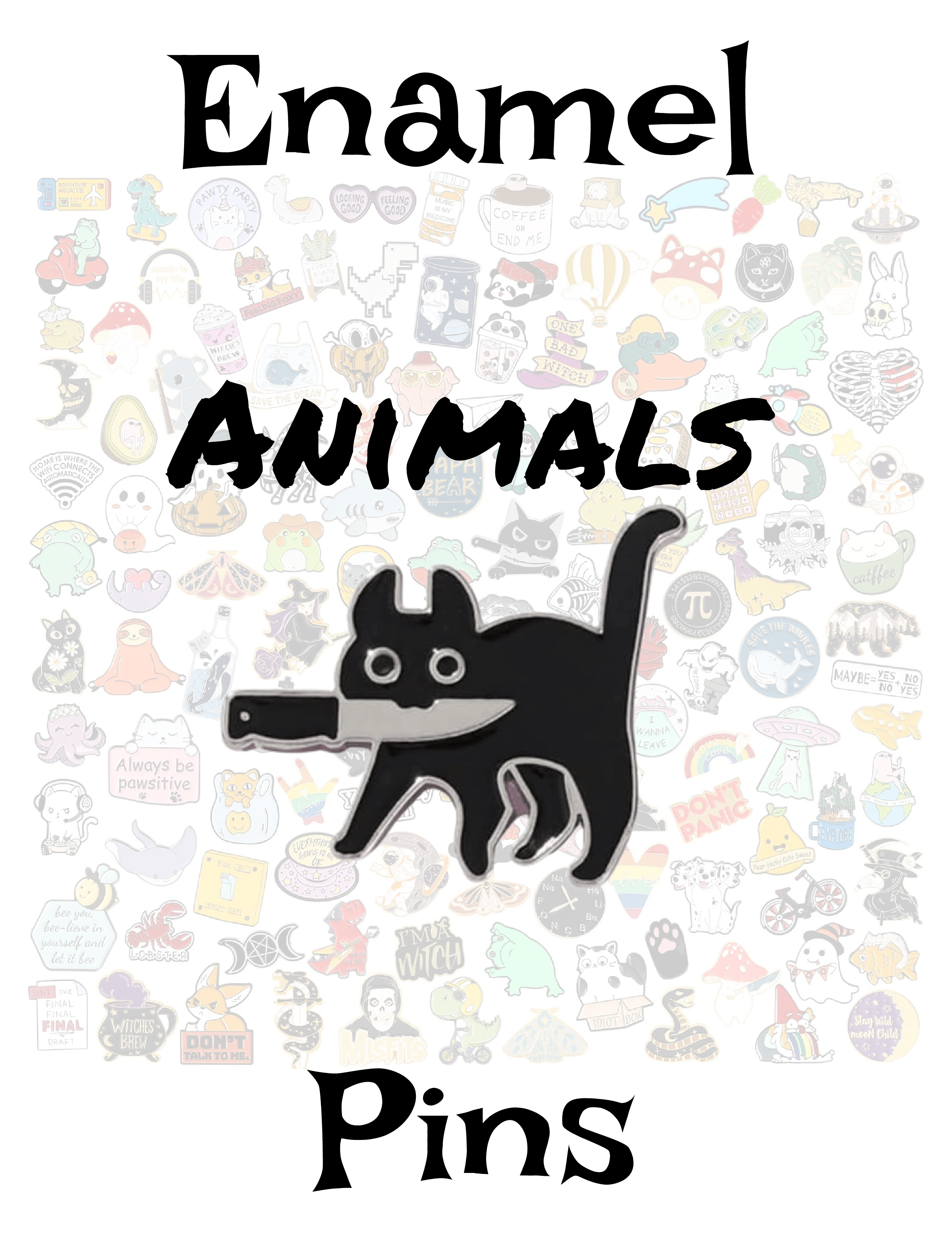 Enamel Pins - Animals – LoveNugBuds